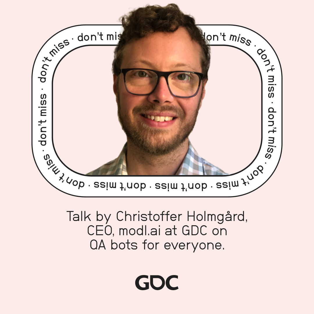 Meet Christoffer Holmgård at GDC 2024! Meet Christoffer Holmgård at GDC 2024!